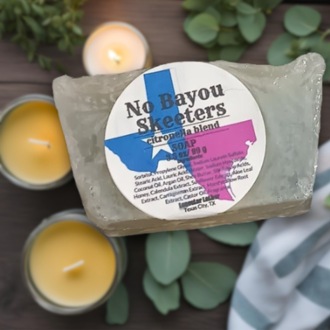 No Bayou Skeeters Soap | Lonestar Lather